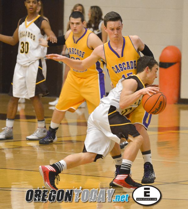 North Bend Boys Basketball vs Cascade Christian HS - Community Plus